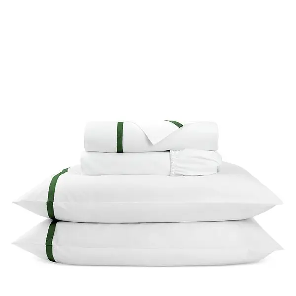 CHRISTY Beaumont Sheet Set, Queen - Green