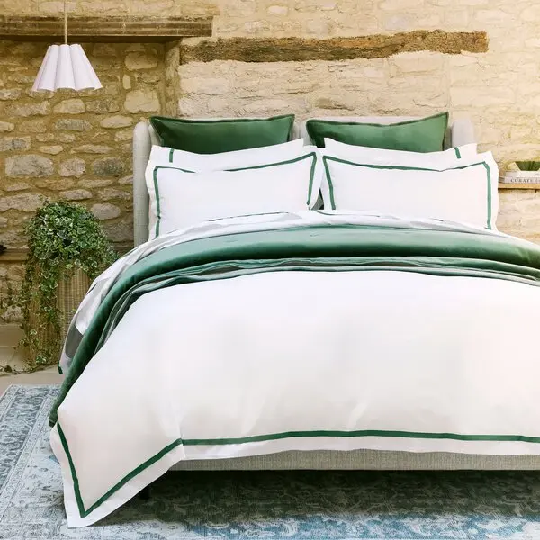 CHRISTY Beaumont Sheet Set, King - Green