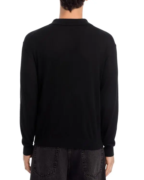 FRAME Superfine Polo Sweater