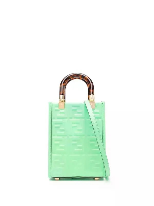 Fendi Monogram-debossed Tote Bag