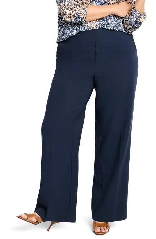 NIC+ZOE Lenox Stretch Suit Pants - Dark Indigo