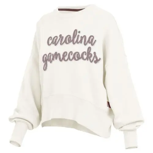 PRESSBOX South Carolina Gamecocks Chelsea Oversized Pullover Sweatshirt