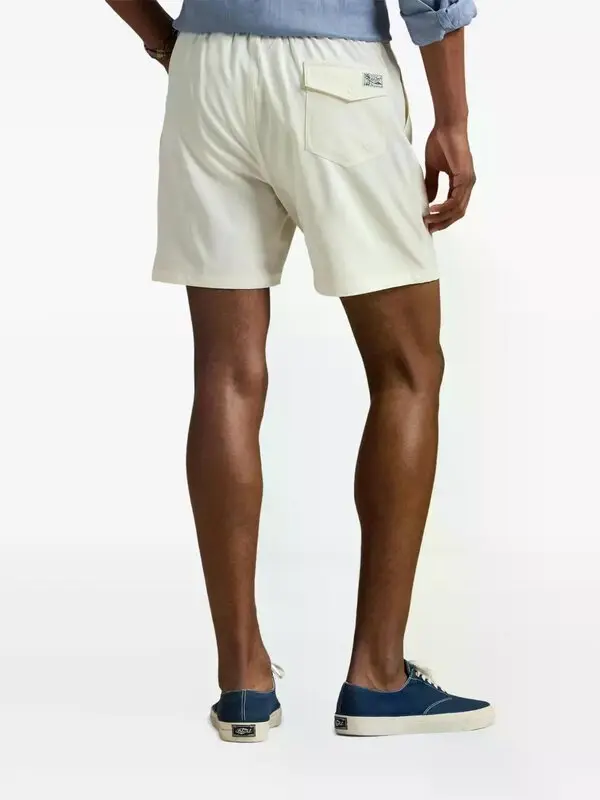Polo Ralph Lauren Traveler Drawstring-waist Swim Shorts - Neutrals