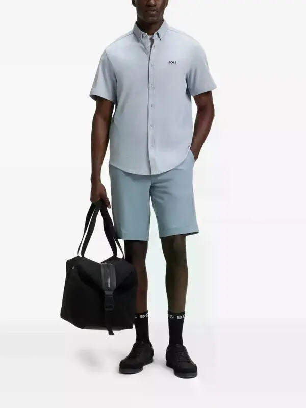 BOSS Tailored Bermuda Shorts - Blue