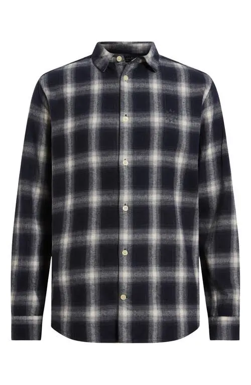 ALLSAINTS Have Check Plaid Button-up Shirt