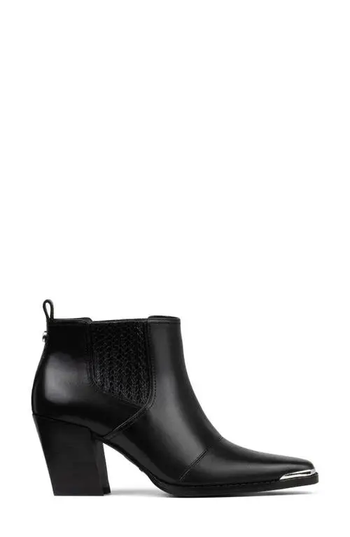 DONALD PLINER Wilis Western Boots - Black