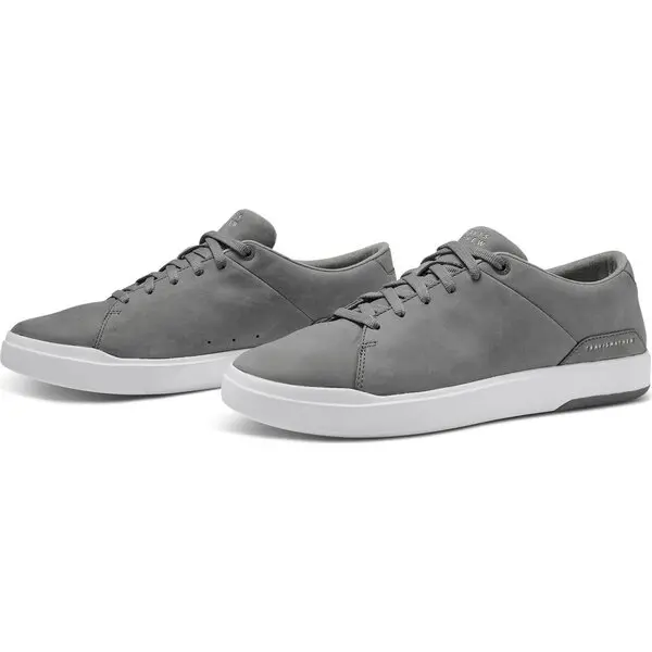 Travis Mathew The Modern Cup Leather Sneakers - Quiet Shade