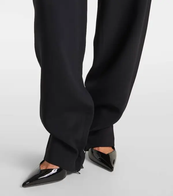Attico High-rise Tapered Pants