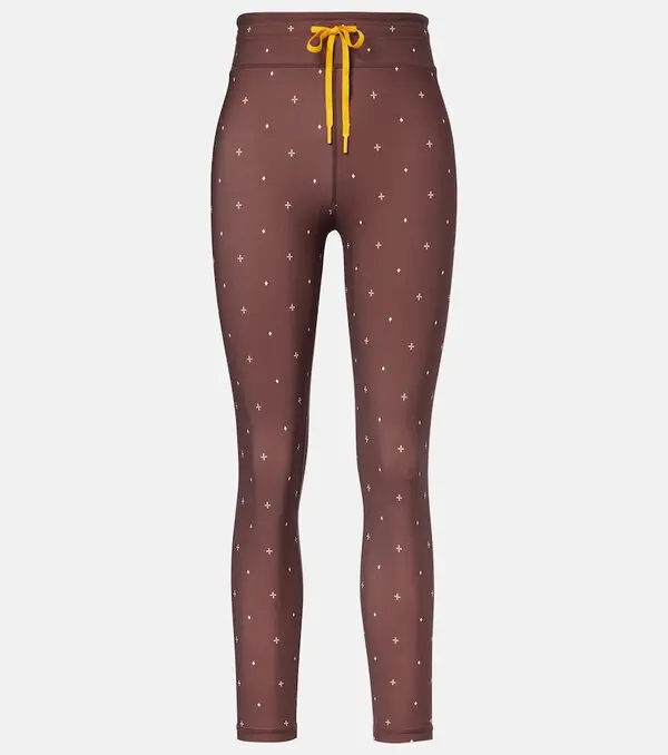 The Upside Mikkola Printed High-rise Leggings