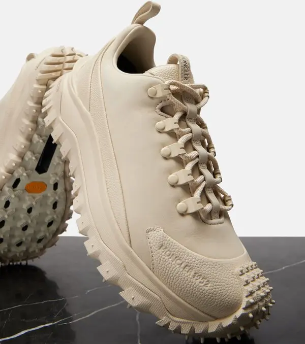 Moncler Trailgrip Apex Leather Sneakers