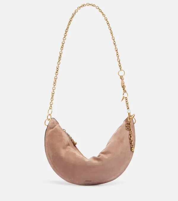 Chloé Icons Small Suede Shoulder Bag