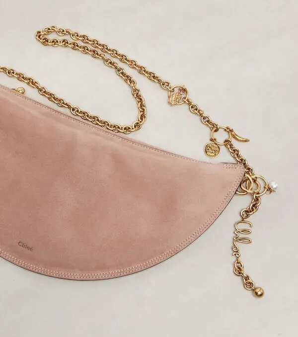 Chloé Icons Small Suede Shoulder Bag