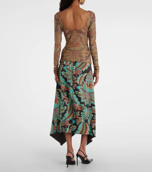 Etro Printed Top - Multicoloured