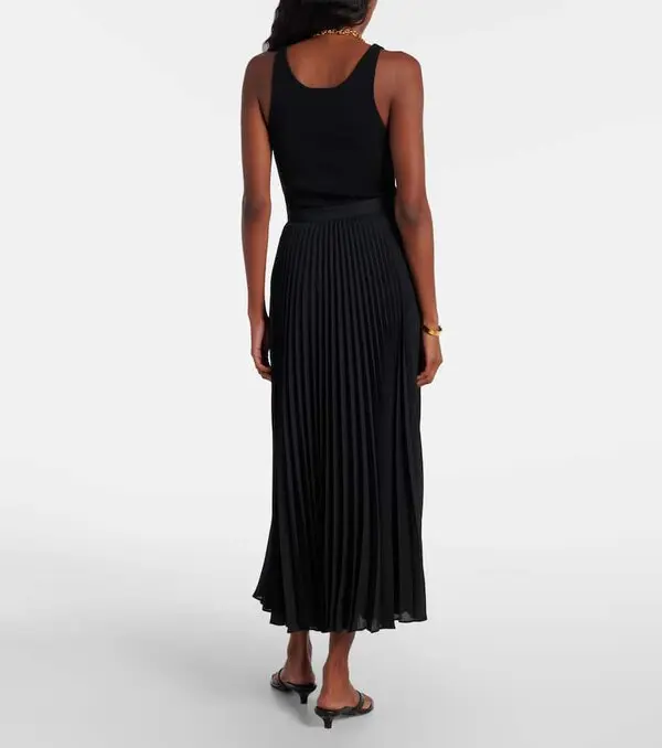 Wardrobe.NYC Georgette Maxi Skirt
