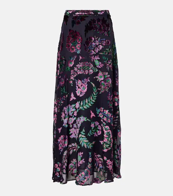 Etro Floral Maxi Skirt