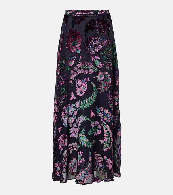 Etro Floral Maxi Skirt - Multicoloured