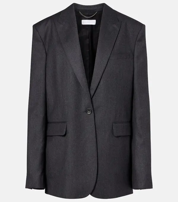 Stella McCartney Iconic Wool Flannel Blazer