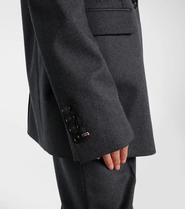 Stella McCartney Iconic Wool Flannel Blazer
