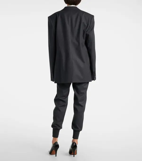 Stella McCartney Iconic Wool Flannel Blazer