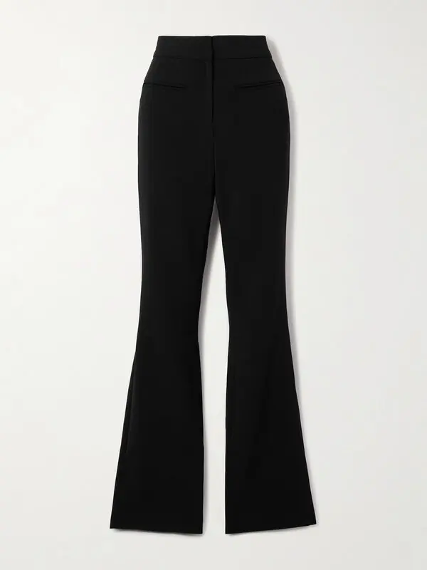 COURREGES Heritage Crepe Straight-leg Pants