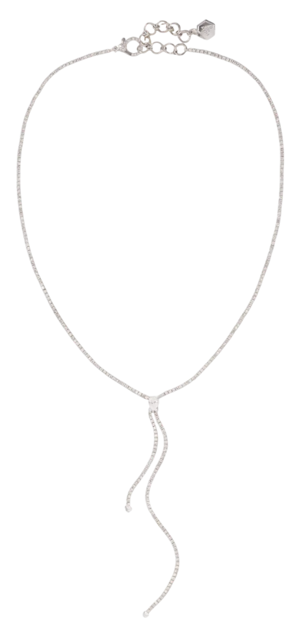 Shay 18-karat White Diamond Chain Necklace - Gold