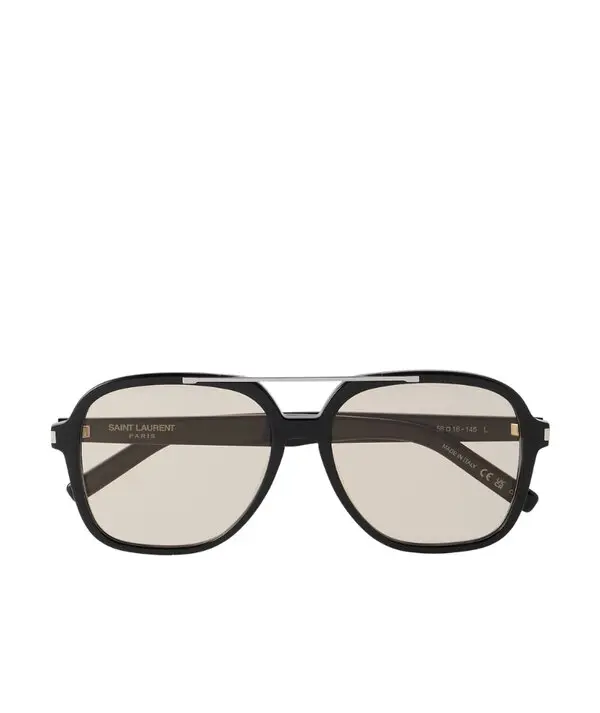 Saint Laurent Aviator-style Sunglasses - Black