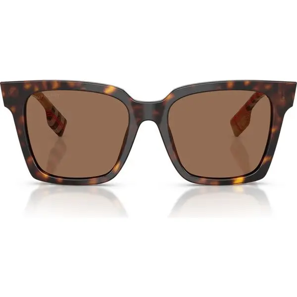 Burberry Square Sunglasses - Dark Havana/dark Brown