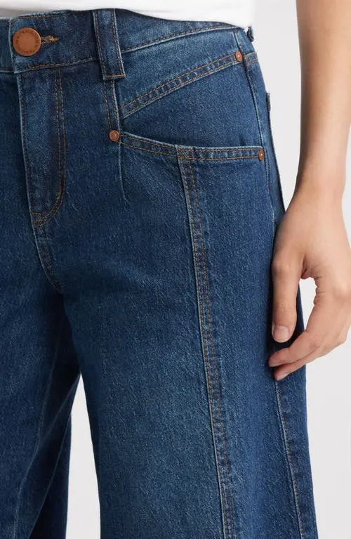 Wit & Wisdom High Waist Barrel Leg Jeans