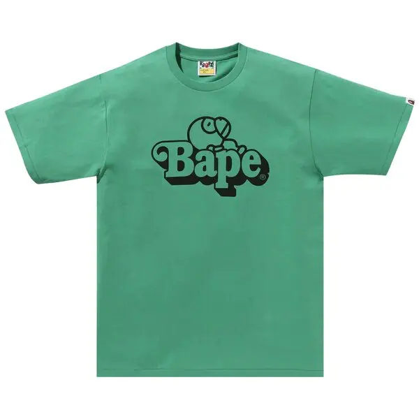 A BATHING APE Milo On Tee - Green