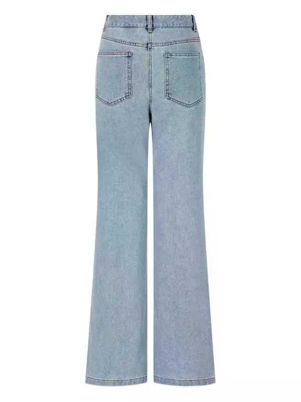 STUDIO TOMBOY Cotton Flared Trousers
