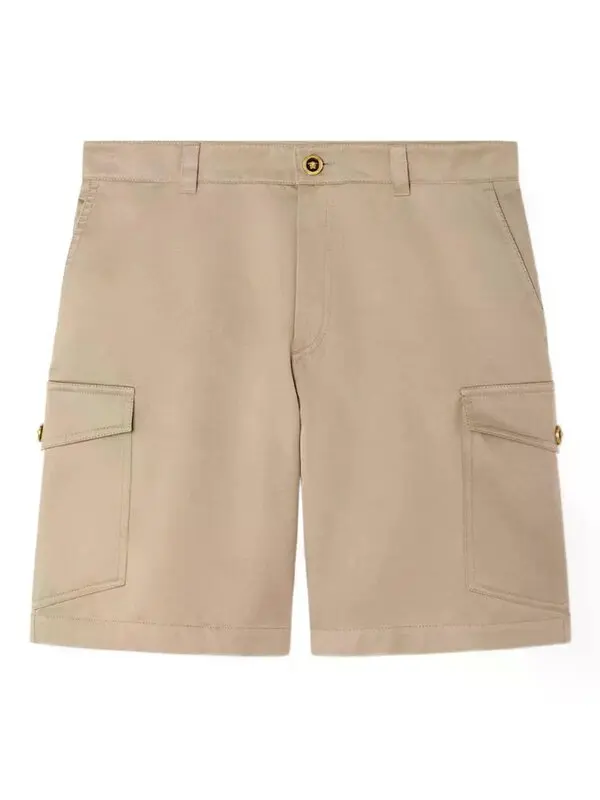 Versace Gabardine Cargo Shorts