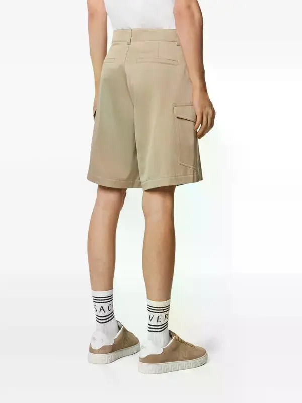 Versace Gabardine Cargo Shorts