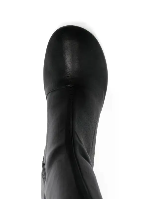 Patrizia Pepe 75mm Nappa Leather Thigh-high Boots