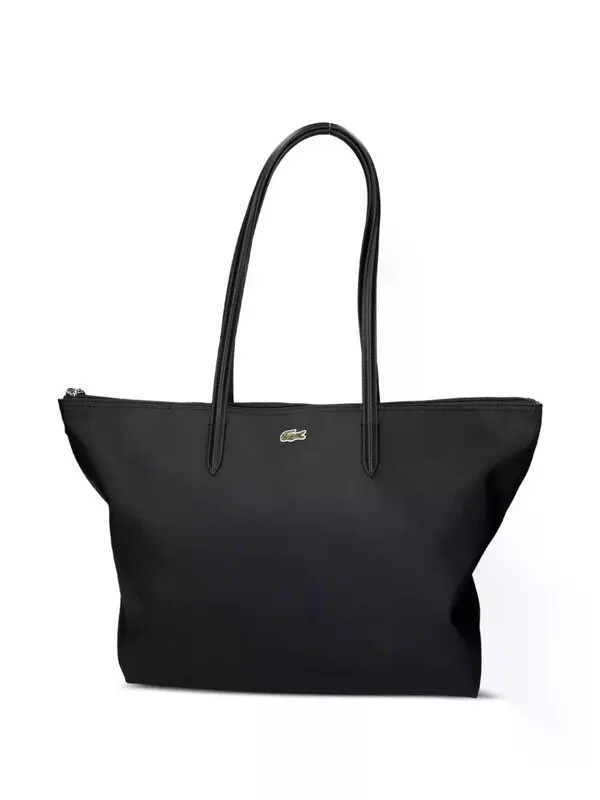 Lacoste Zip-top Tote Bag - Black