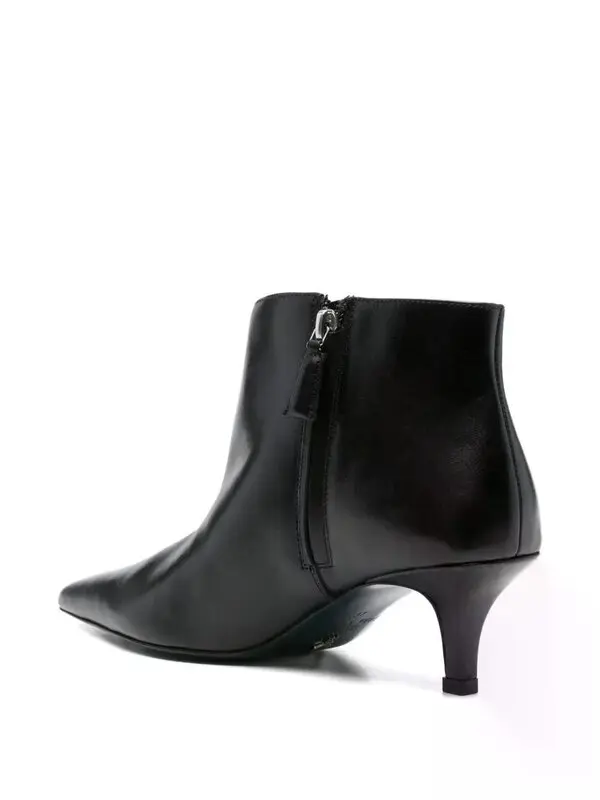 Patrizia Pepe 55mm Pointed-toe Leather Ankle Boots