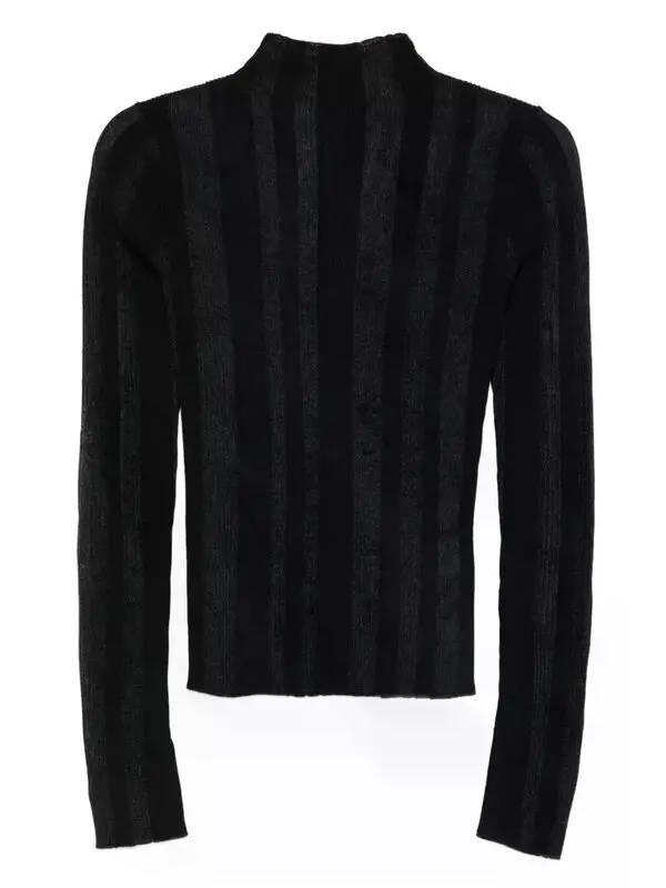 Patrizia Pepe Ribbed Crew-neck Sweater