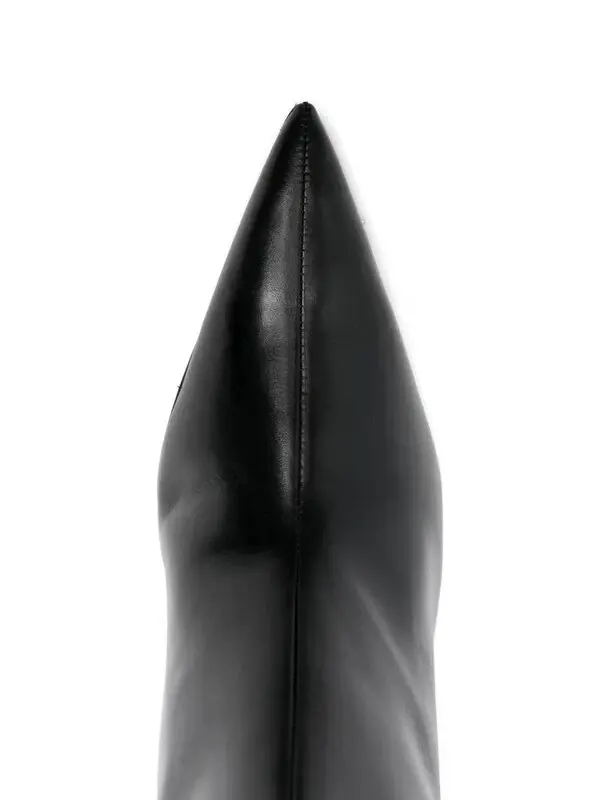 Patrizia Pepe 70mm Pointed-toe Calf Leather Boots