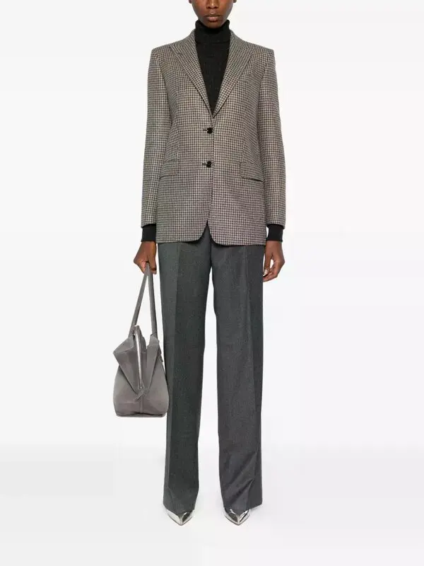 Tagliatore Houndstooth-check Single-breasted Blazer