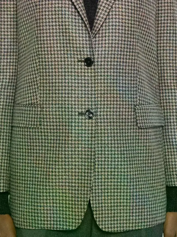 Tagliatore Houndstooth-check Single-breasted Blazer