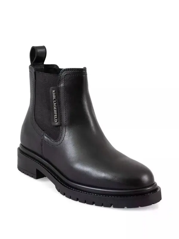 Karl Lagerfeld Elastic-panel Chelsea Boots