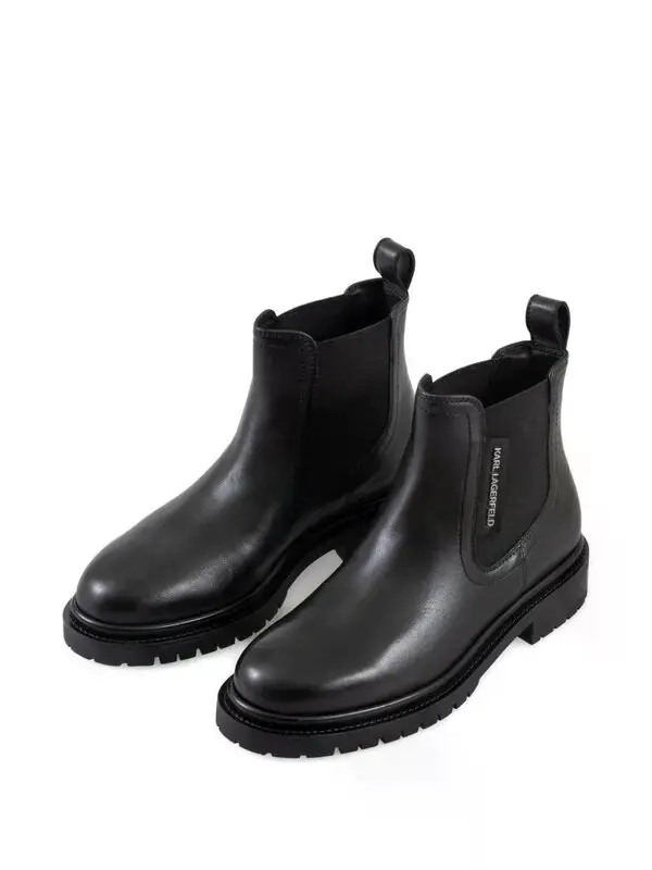 Karl Lagerfeld Elastic-panel Chelsea Boots
