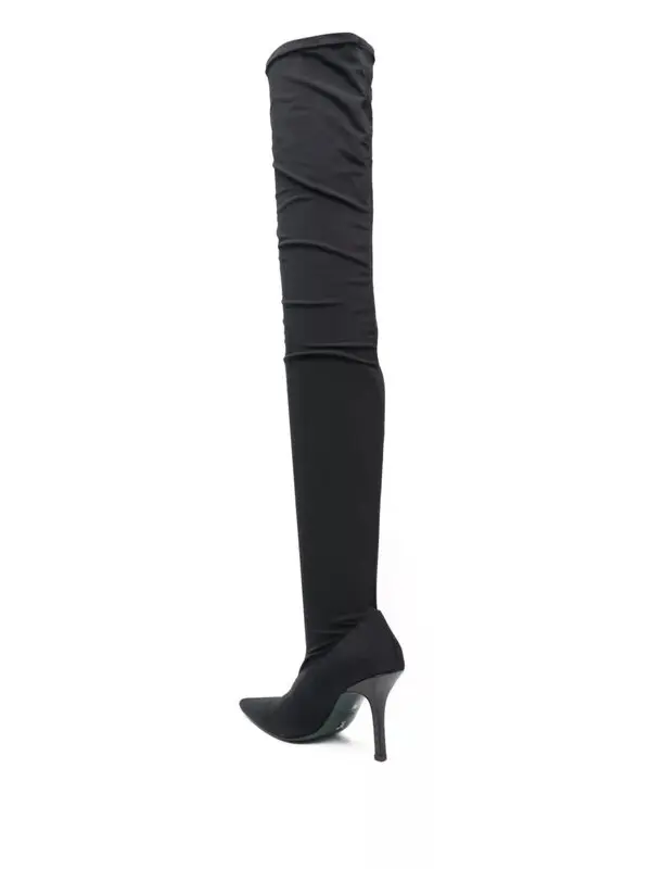 Patrizia Pepe 85mm Stretch Heeled Boots