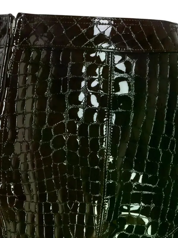 TOM FORD Embossed Leather Skirt