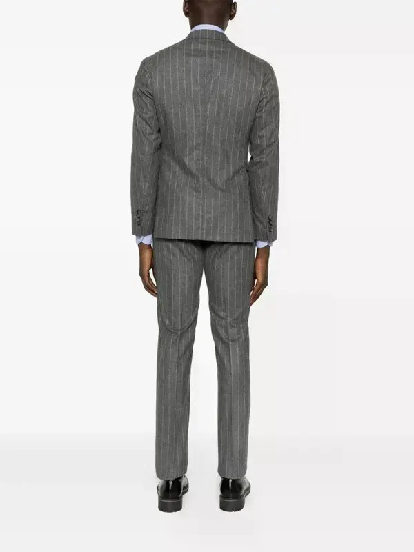 Tagliatore Notched-lapels Suit - Grey