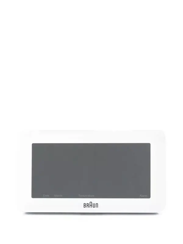 BRAUN WATCHES Digital Alarm Clock - White