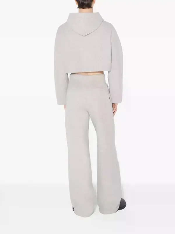 JEAN PAUL GAULTIER Drawstring-cuffed Track Pants - Grey