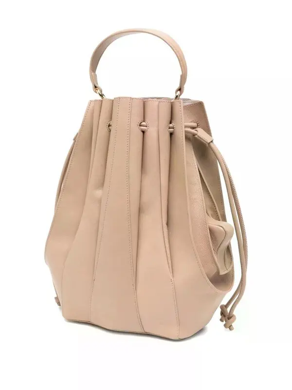 SAIID KOBEISY Leather Bucket Bag