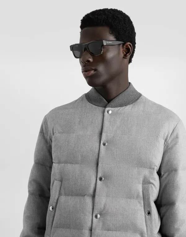 Dolce & Gabbana Reversible Padded Jacket - Grey