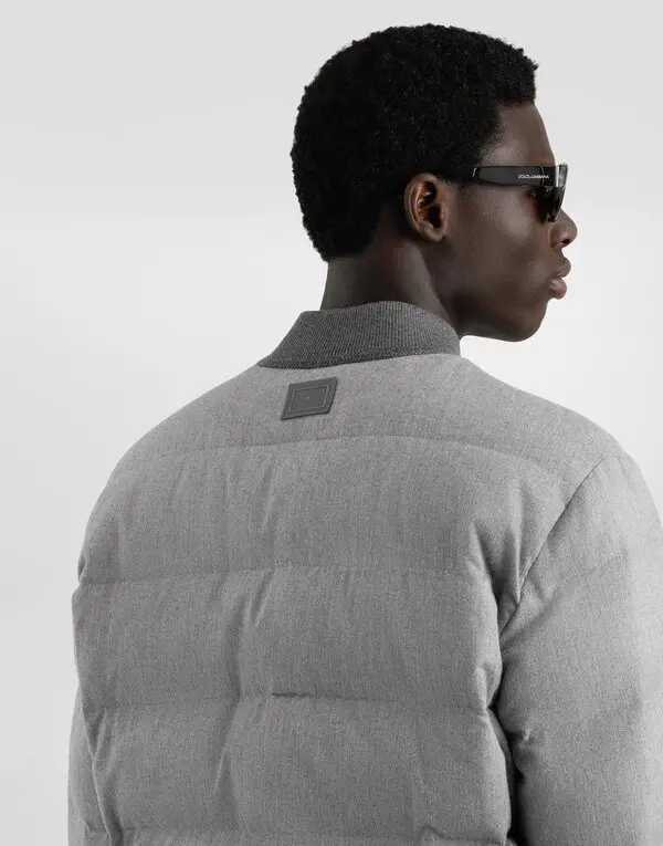 Dolce & Gabbana Reversible Padded Jacket - Grey