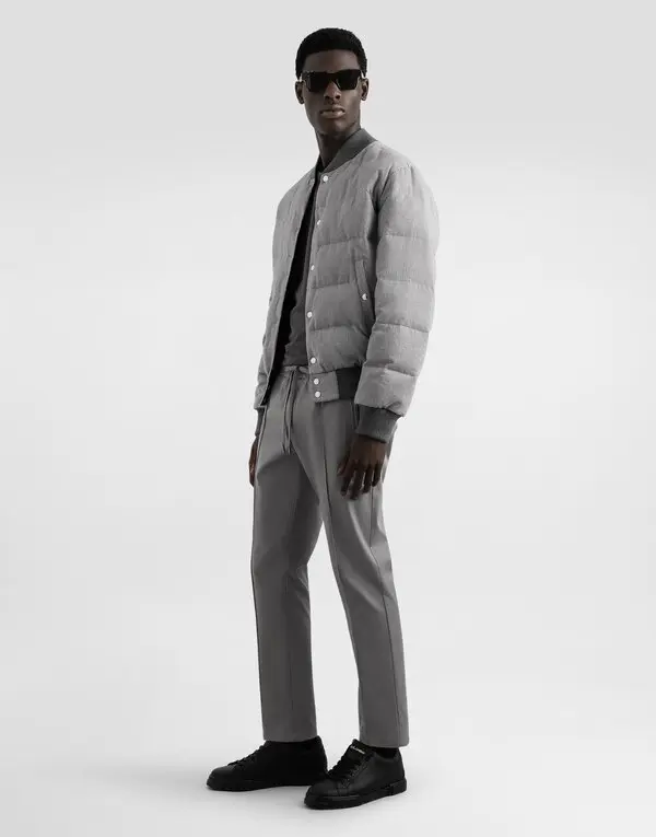 Dolce & Gabbana Reversible Padded Jacket - Grey
